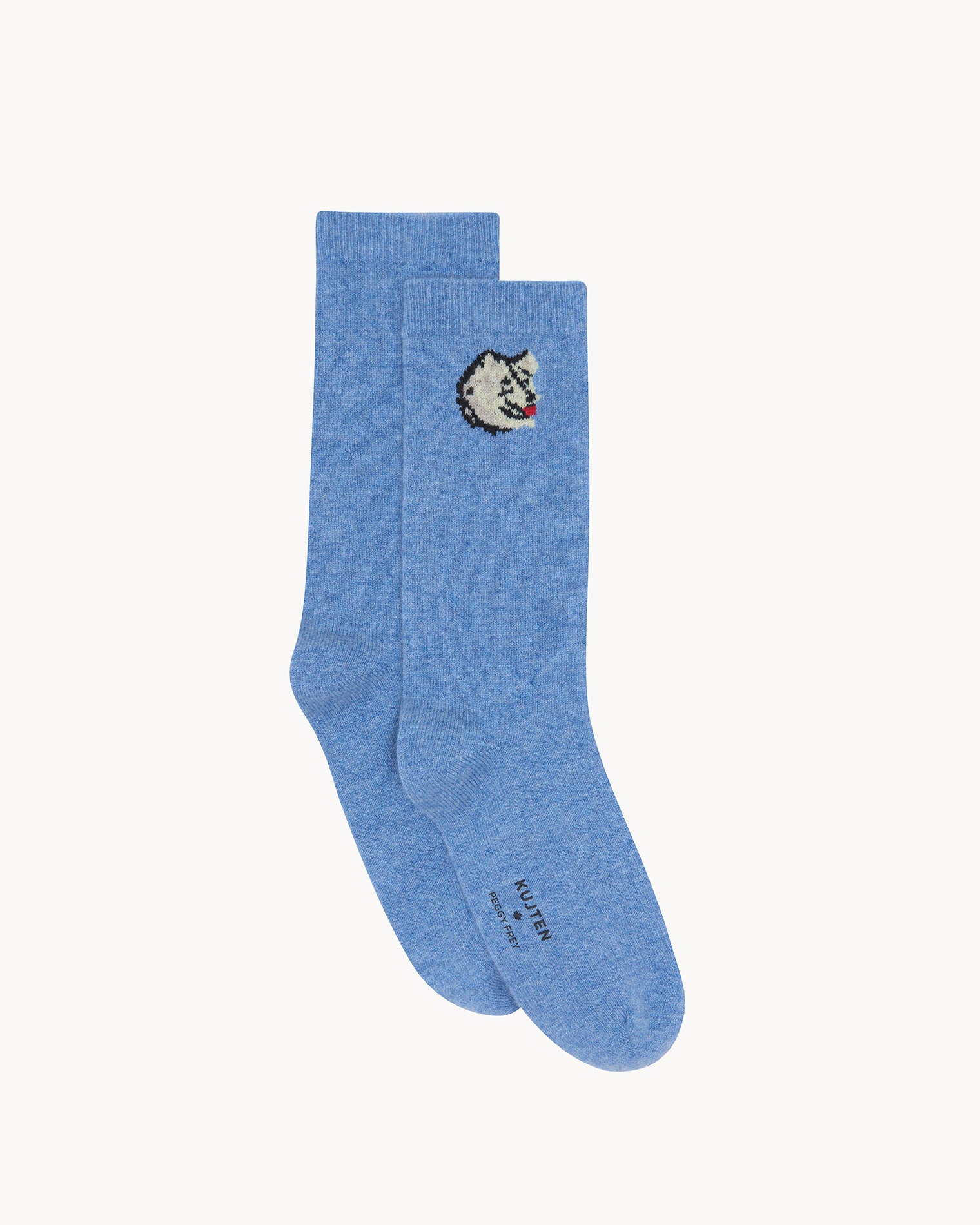 Steel Blue Cashmere Socks | Kujten Cashmere